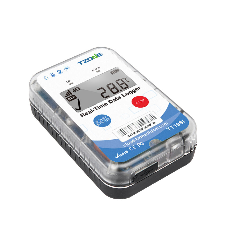 Tzone - Real-Time IoT Solution | 4G Temperature and Humidity Data Logger with GPS
